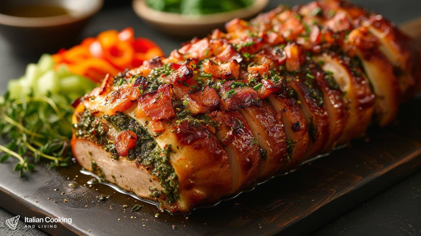 Turkey Braciole with Herbs and Pesto - Italian Cooking and Living ...