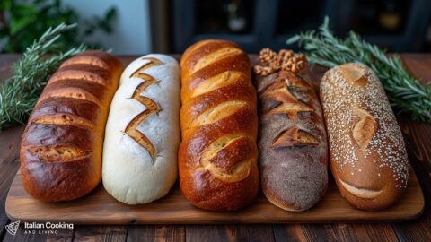25 Types of Italian Bread With Visuals and Quick Insights - Italian ...