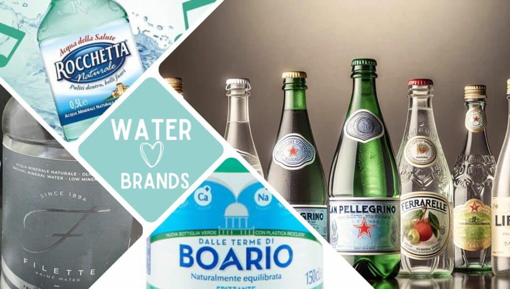 19 Italian Water Brands, Practically Categorized - Know What You Drink. - Italian Cooking and ...