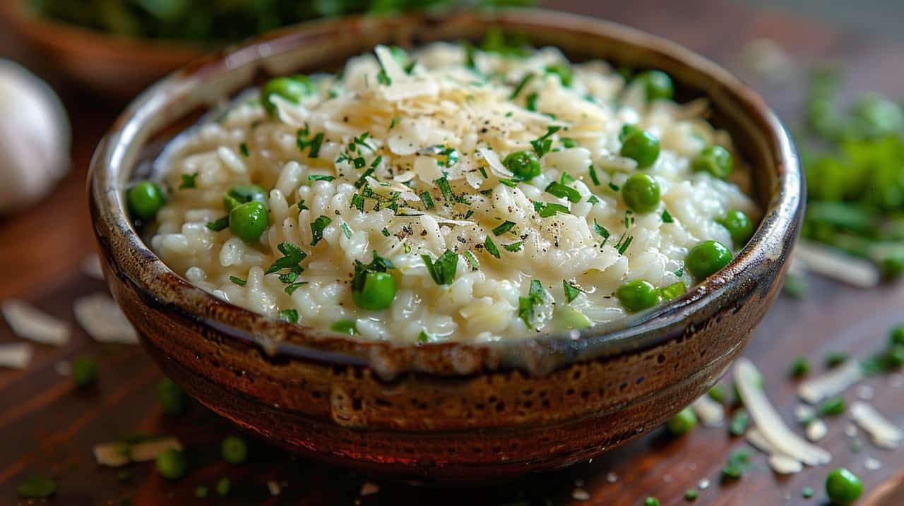 Risotto with Zucchini and Peas - Italian Cooking and Living - Italian ...