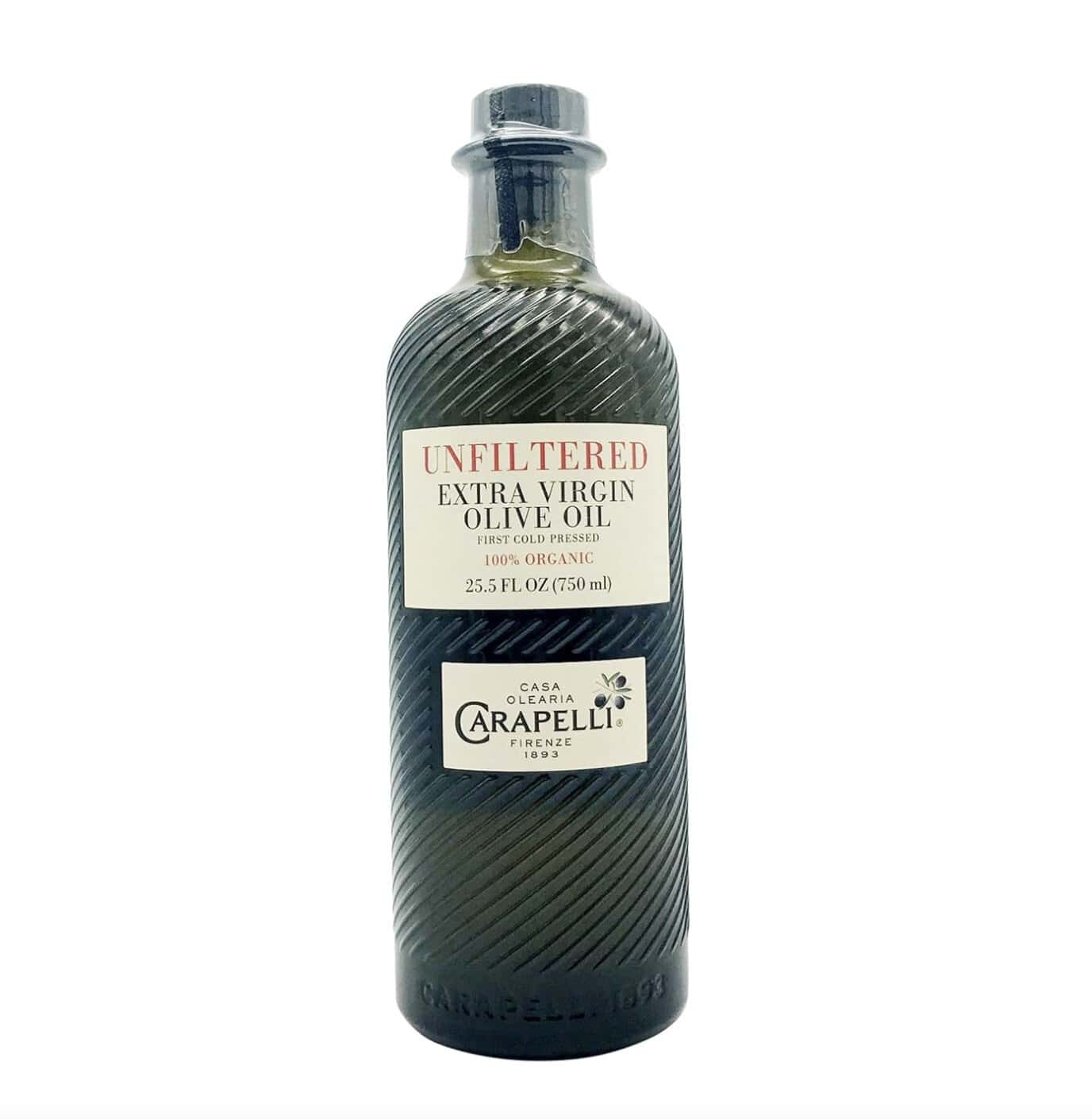 Carapelli Organic Unfiltered Extra Virgin Olive Oil - Italian Cooking ...
