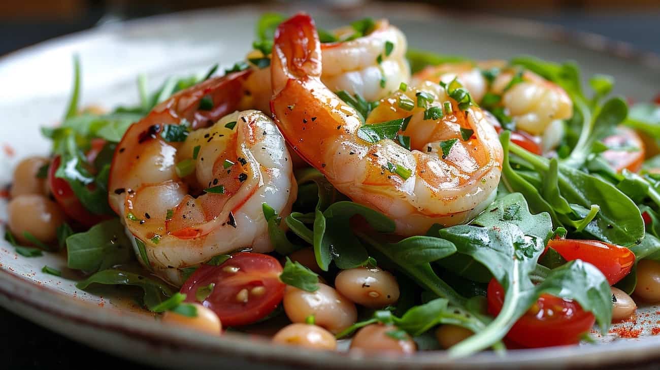Insalata Italiana with Shrimps
